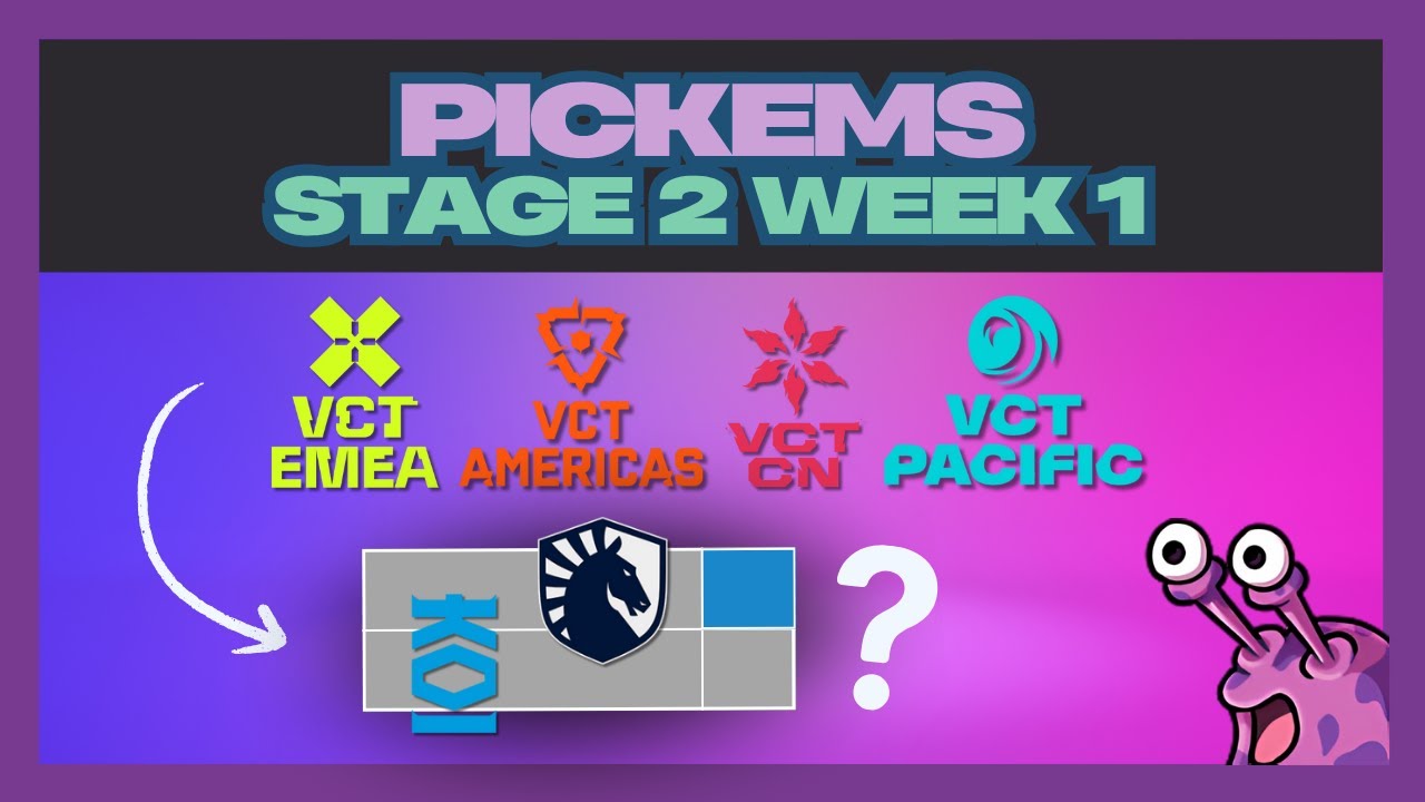 Sliggy's Pickems for the FIRST WEEK of STAGE 2 - YouTube