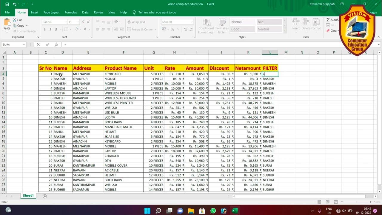 OMG🔥 99% लोग ये बिलकुल नहीं जानते हैं Data transfer master sheet to multiple sheets in [excel ...