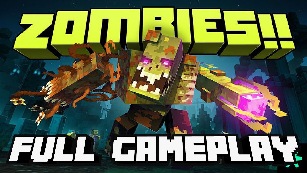 Minecraft ZOMBIES!! | Full Gameplay Walktrough (PC, Nintendo, Mobile ...