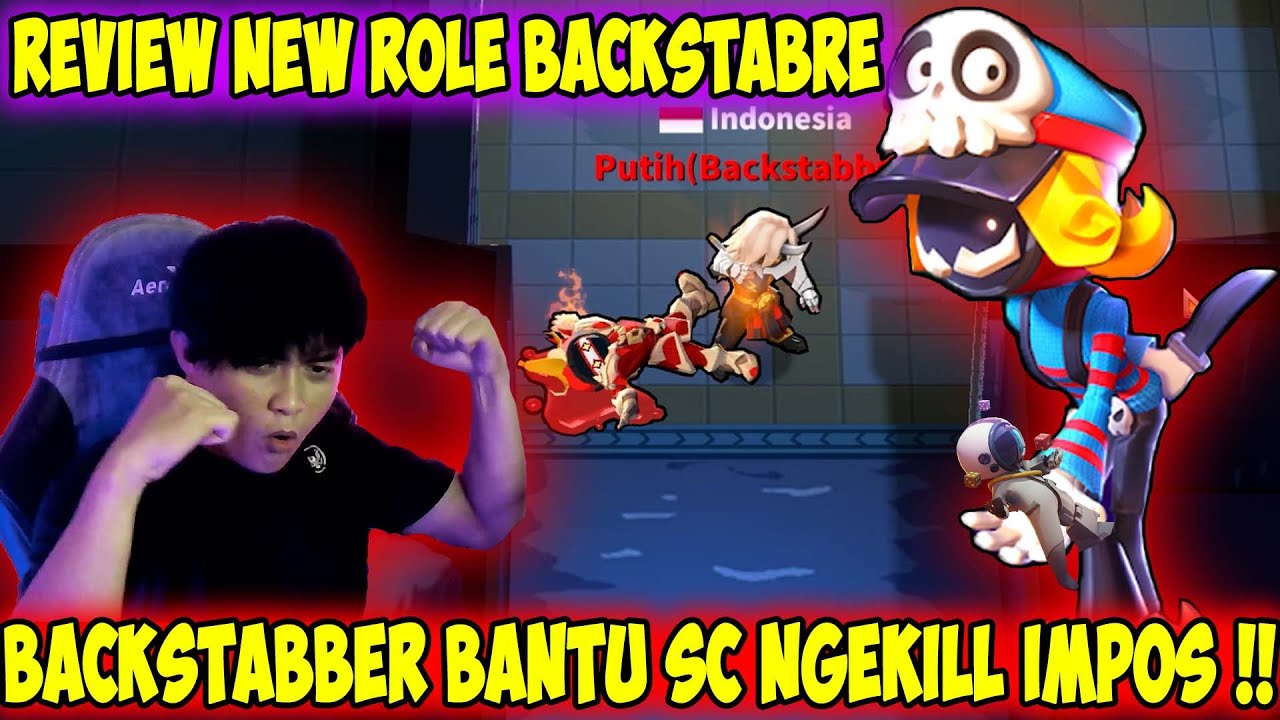 REVIEW PERAN BARU DAN PERTAMA KALI PAKE BACKSTABBER BELA SC DAN KlLL IMPOS !! Super Sus ...