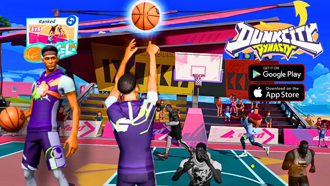 DUNK CITY DYNASTY SETH CURRY 3V3 Rank Mode Gameplay - Low Key ...