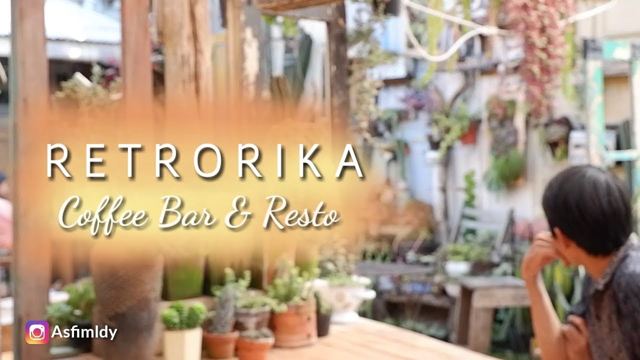 Cafe Retrorika, Cafe Unik Penuh dengan Sukulen di Batu Malang - YouTube