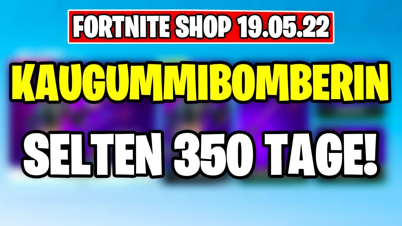 Fortnite Shop 19 5 Seltener Weiblicher Skin Nach 350 Tagen Shop