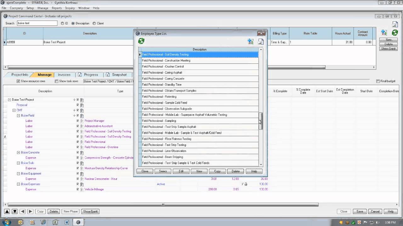 Ajera Training Video: Part 2(b) - Budgeting in Ajera - YouTube