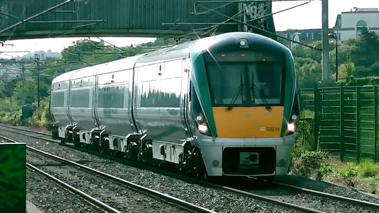 Irish Rail 22000 Class Intercity Train Number 22219 - Blackrock, Dublin ...
