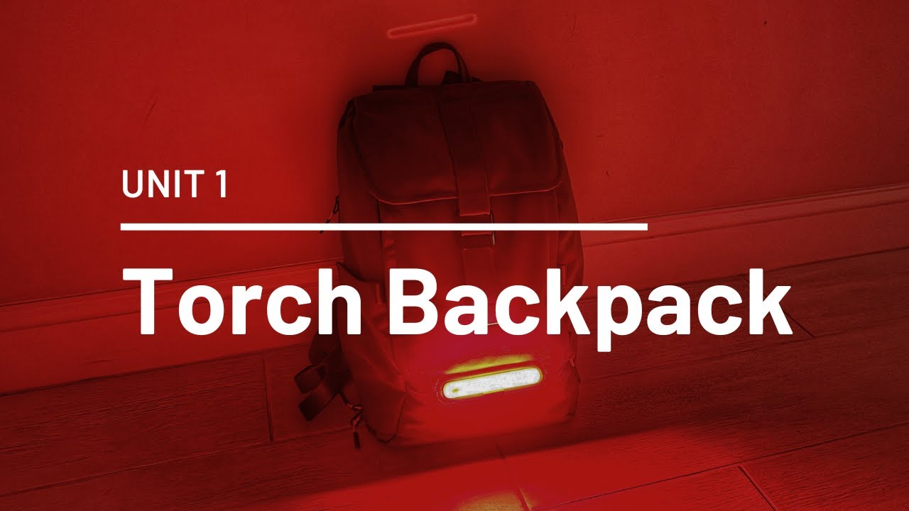 UNIT 1 Gear Torch Backpack Review - Feature Packed Commuter Tech Bag! - YouTube