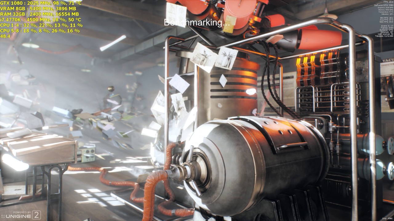 Unigine Superposition Benchmark GTX 1080 1440p - YouTube