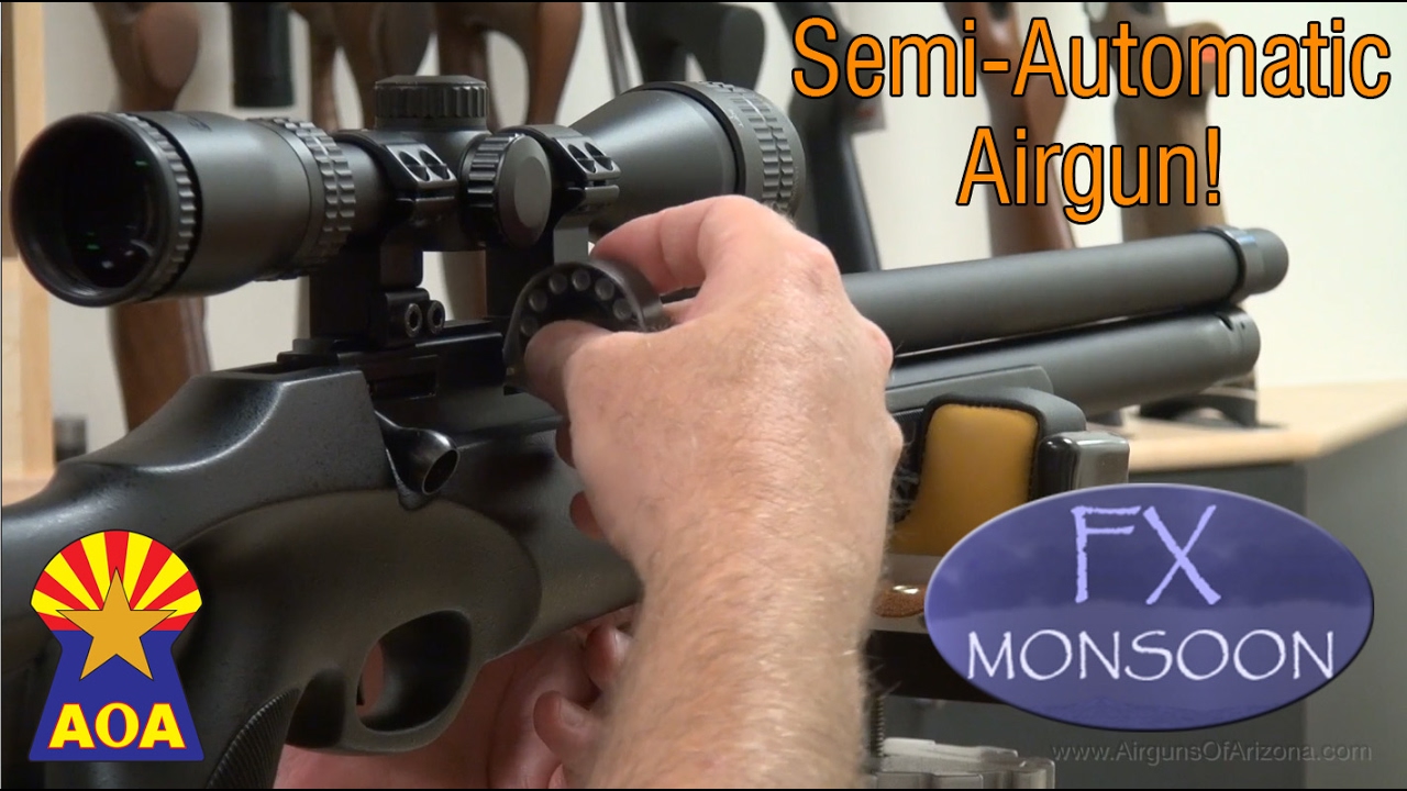 FX Monsoon Semi-Auto Airgun - YouTube