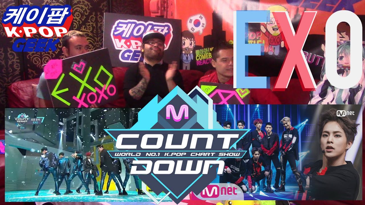 EXO - Lucky One & Monster Comeback Stage M COUNTDOWN Reaction # ...