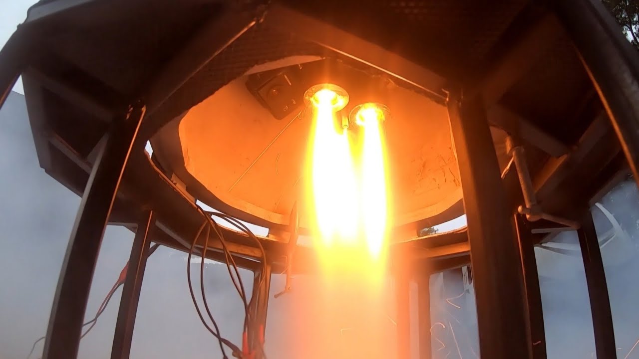 experimental static fire. - YouTube
