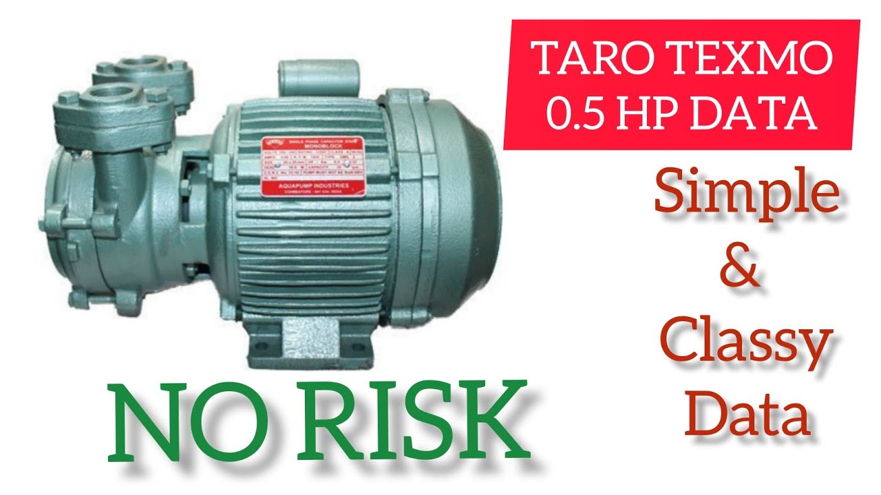 TARO TEXMO 0.5 HP WINDING DATA||POWER ELECTRICALS||DATA SOLUTIONS - YouTube