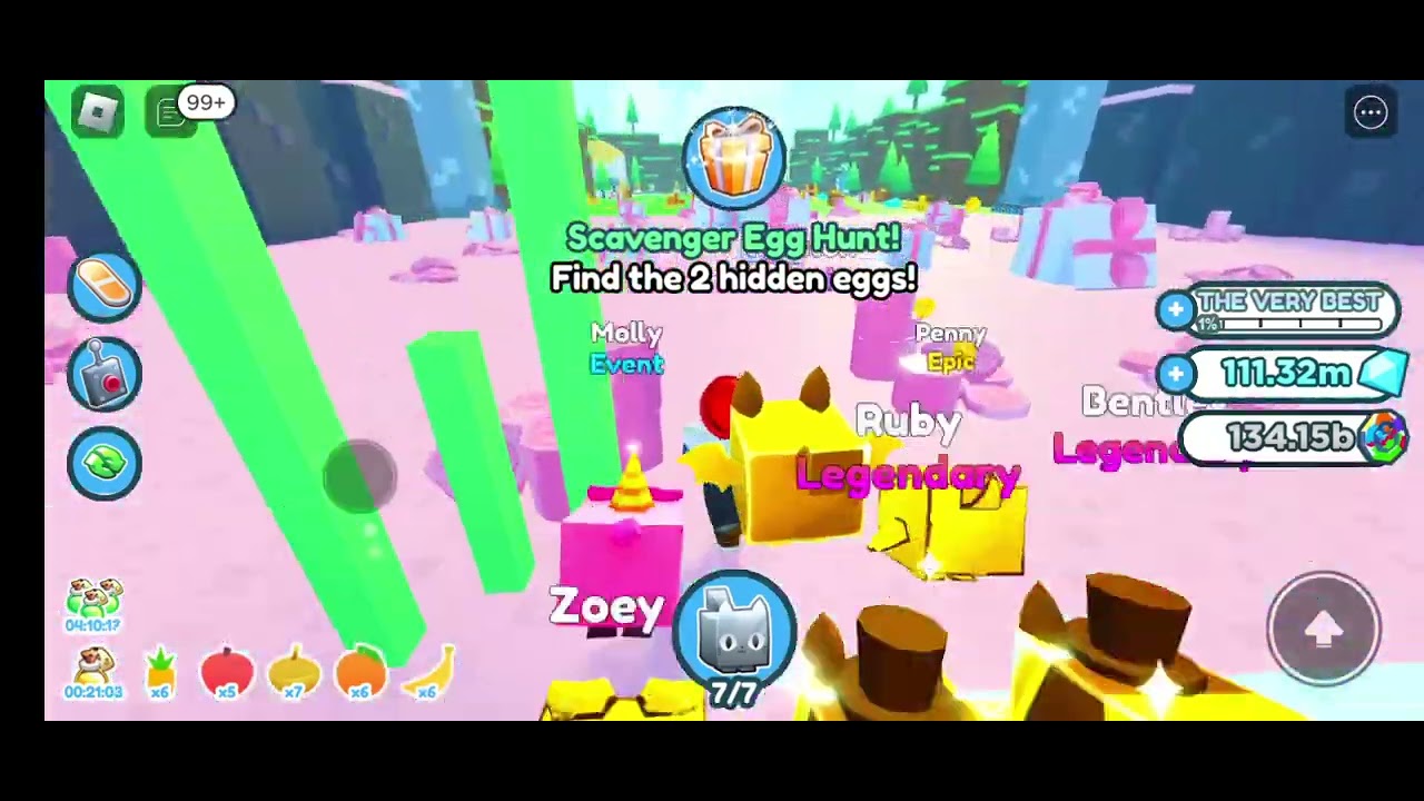 PET SIM FLYING AND WALKING ON THE SKY new event - YouTube