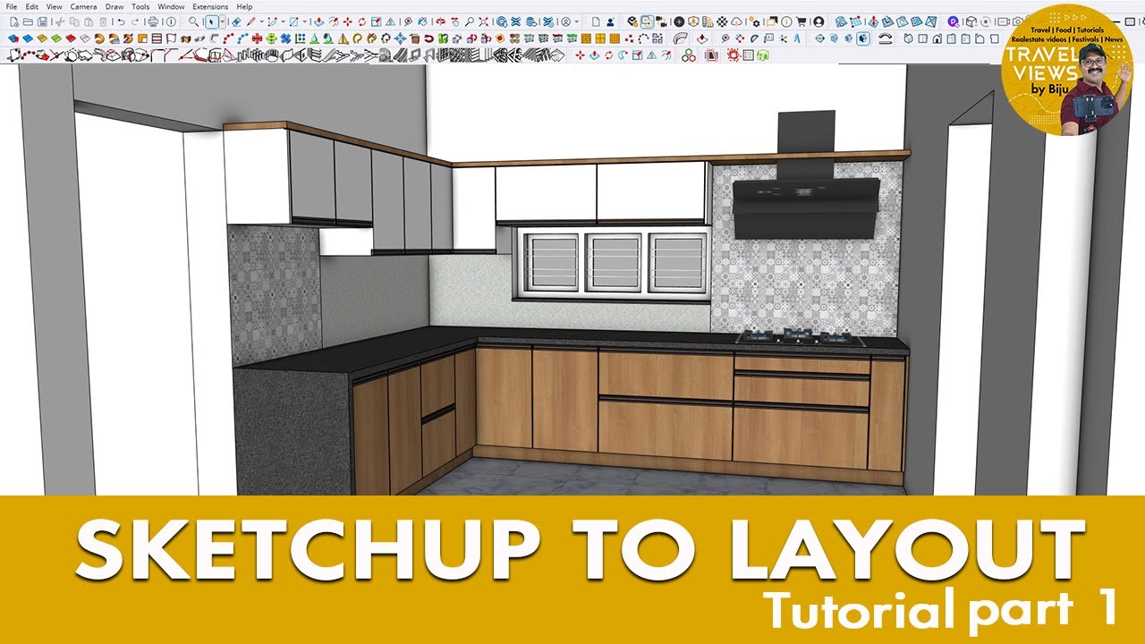 Sketchup to Layout tutorial part 1 - YouTube