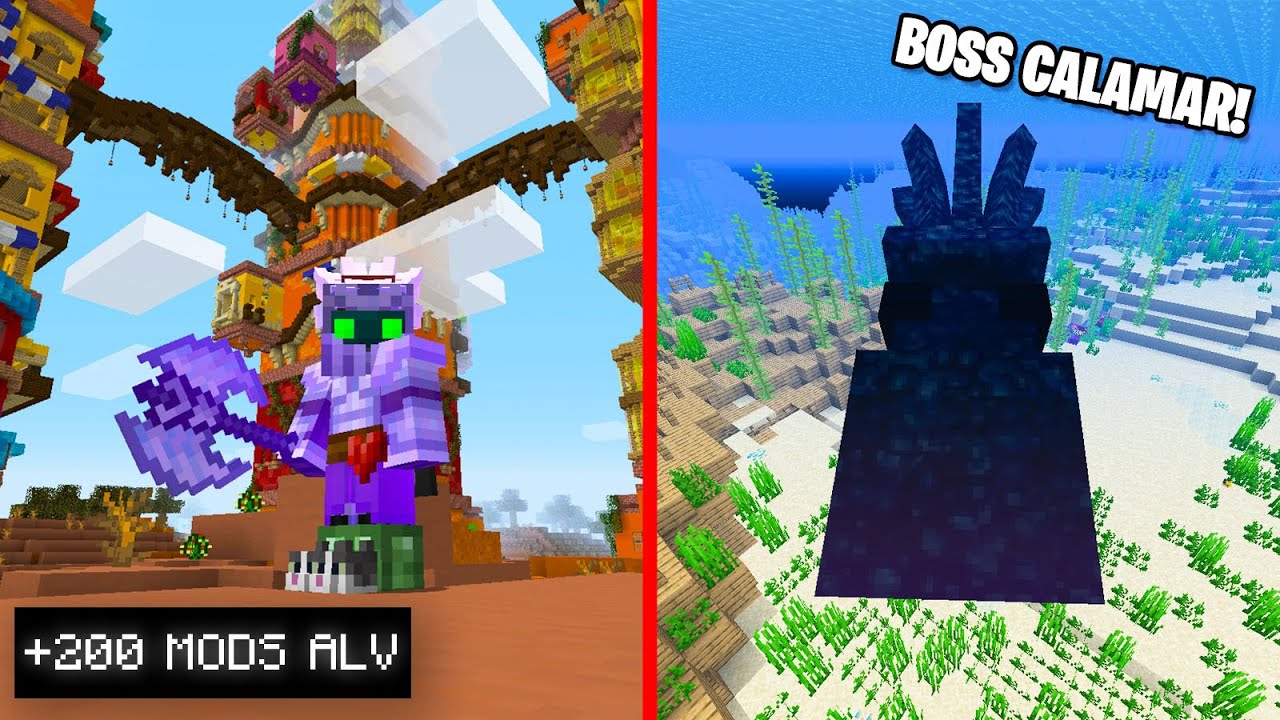 MINECRAFT pero con TODOS los MODS que EXISTEN T3! - PARTE 17 - YouTube