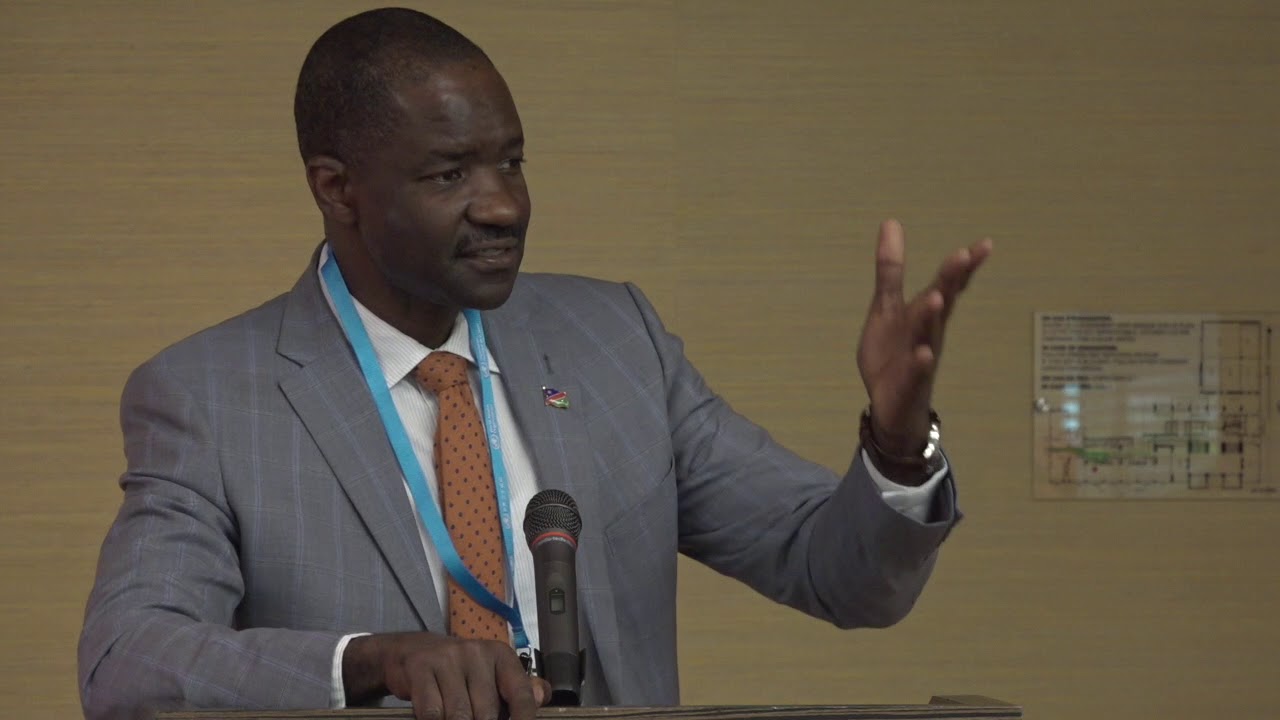 Bernard Haufiku, H.E. Minister of Health and Social Services of Namibia ...