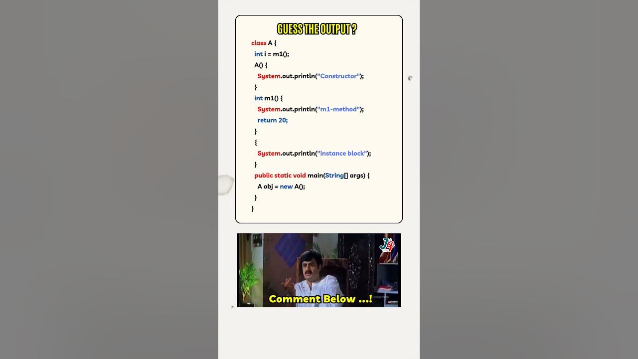 Most Asked Java Quiz 108 Java Javaquiz Java Javaprogramminglanguage Accentureinterview 