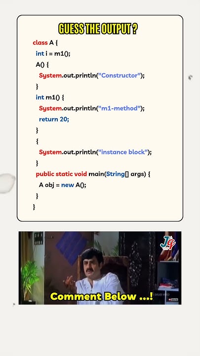 Most Asked Java Quiz 108 Java Javaquiz Java Javaprogramminglanguage Accentureinterview