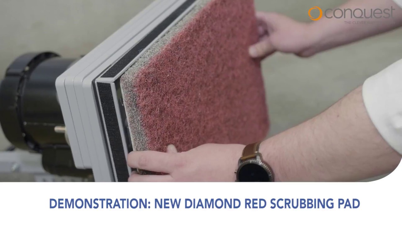 SEE THE DIFFERENCE WITH NEW DIAMOND SCRUBBING PAD TECHNOLOGY - YouTube