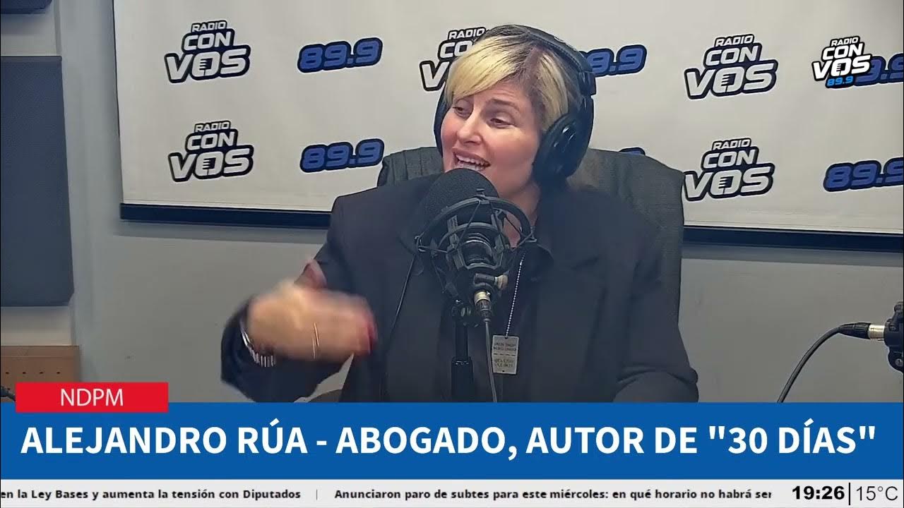 Alejandro Rúa - Abogado y autor de "30 días" | No Dejes Para Mañana - YouTube