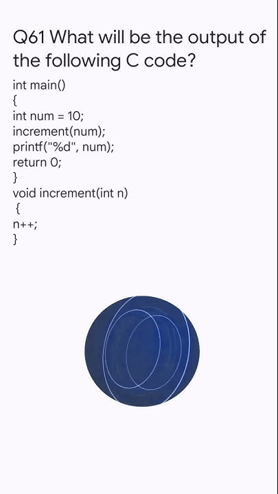 C Practice Question C Programming interview questions #codingtutorial - YouTube