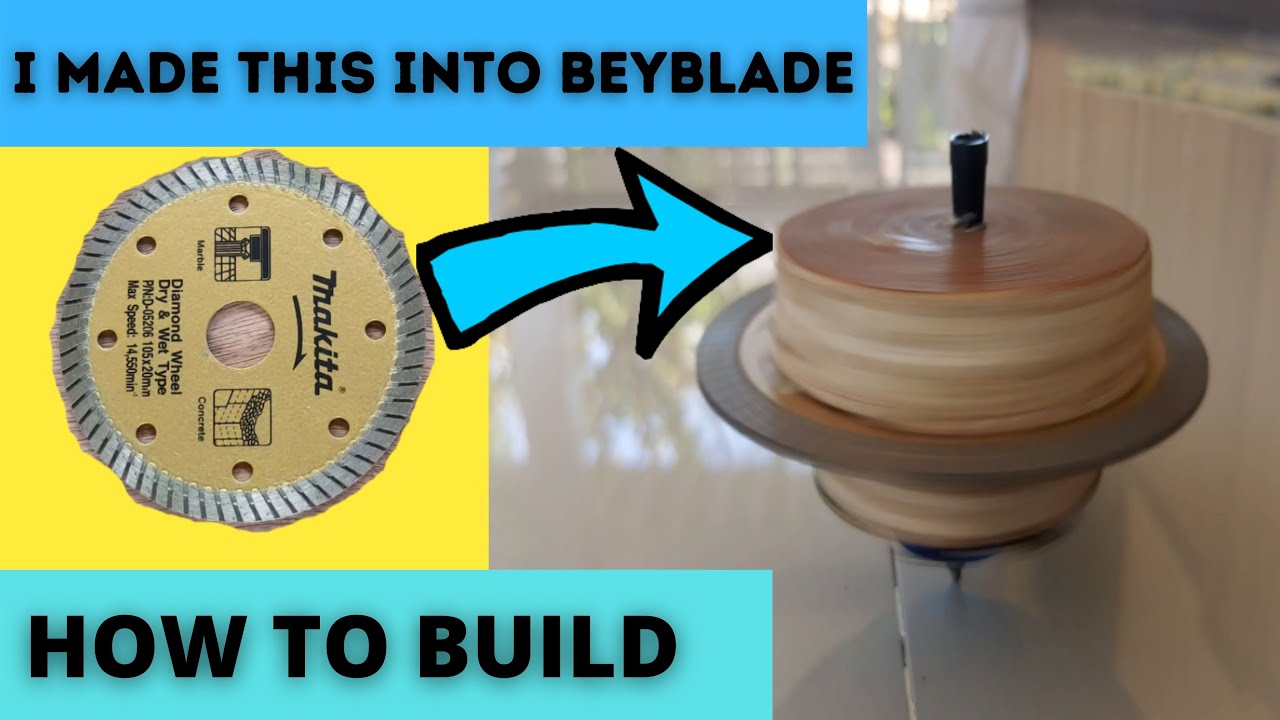 How to make a Beyblade (DIY) - YouTube