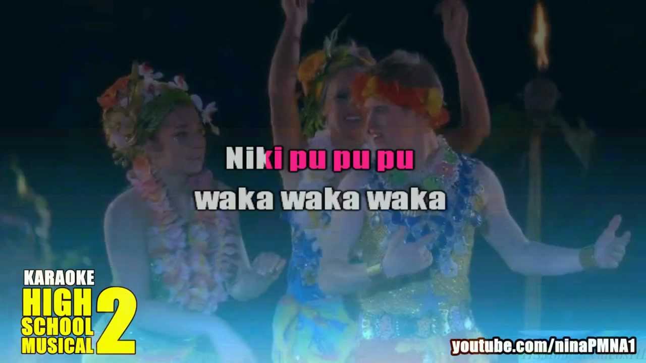 KARAOKE Humuhumunukunukuapua'a - High School Musical 2 - YouTube