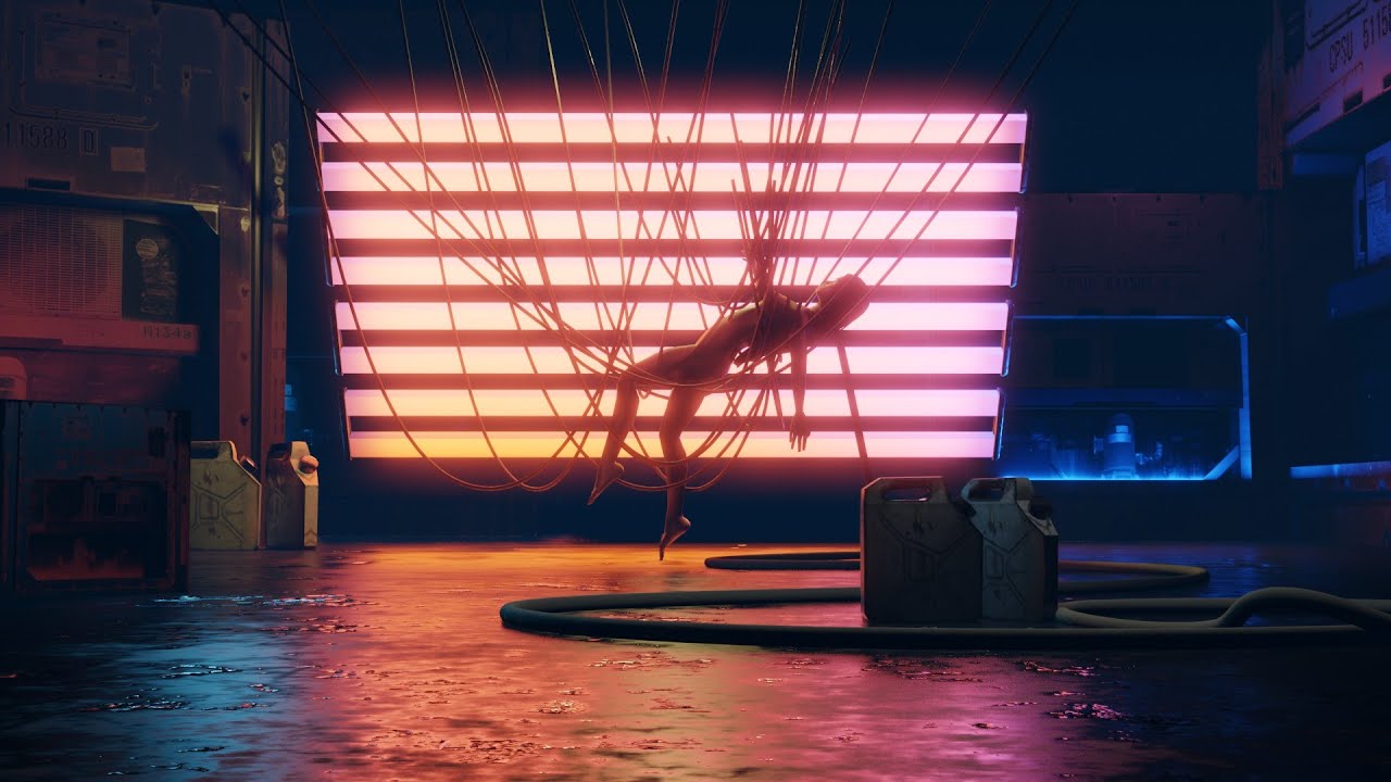 how to animate suspended swinging ropes in blender - YouTube