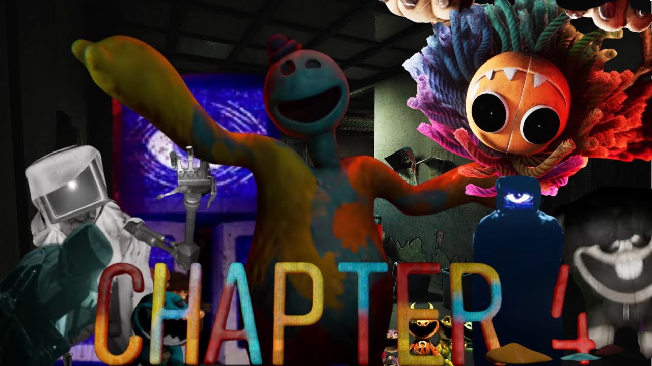 Reacting to the *CRAZY* Poppy Playtime Chapter 4 Trailer - YouTube