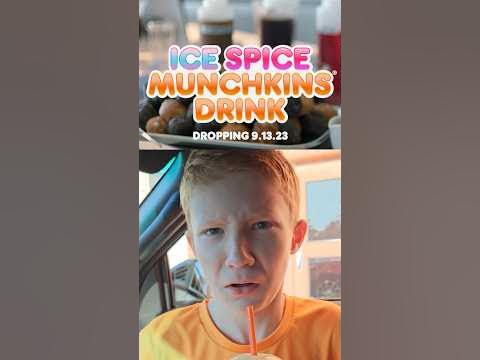 Ice Spice Munchkins Drink Review 🎃🧊☕ - YouTube