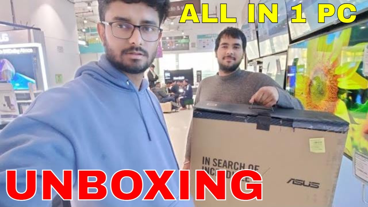 Asus All in One Desktop Computer Unboxing - Techy Ekant - YouTube