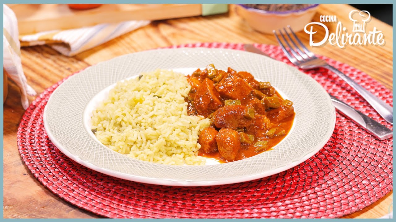 Guisado de Cerdo Enchilado con Nopales | Cocina Delirante - YouTube