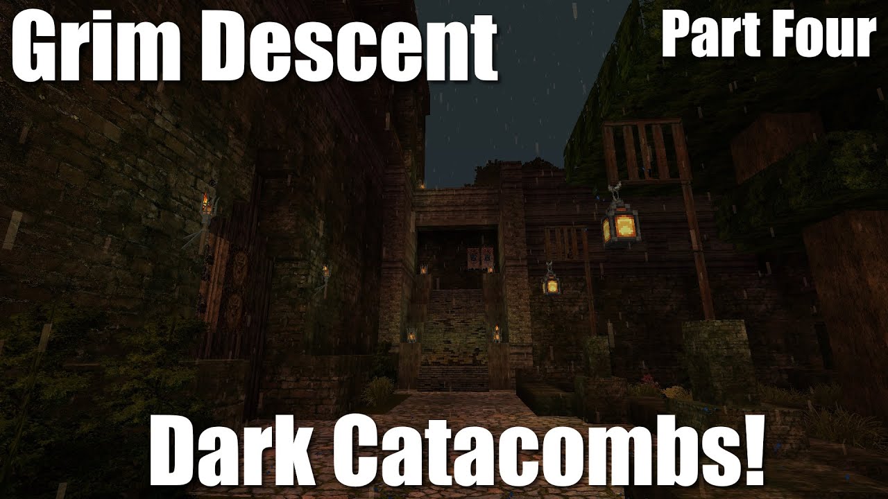 Dark Catacombs! - Minecraft Maps - Grim Descent - Part IV - YouTube