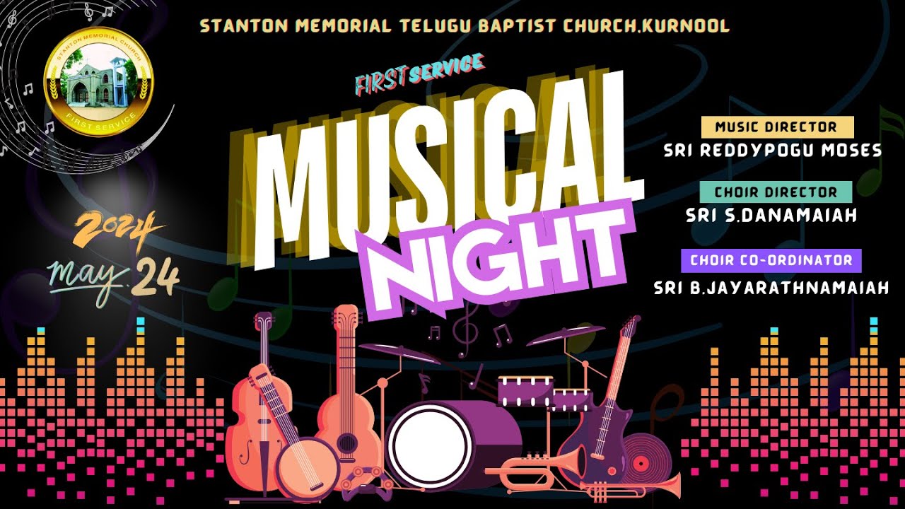 DAY-1 || SMC FIRST SERVICE MUSICAL NIGHT 2024 - YouTube