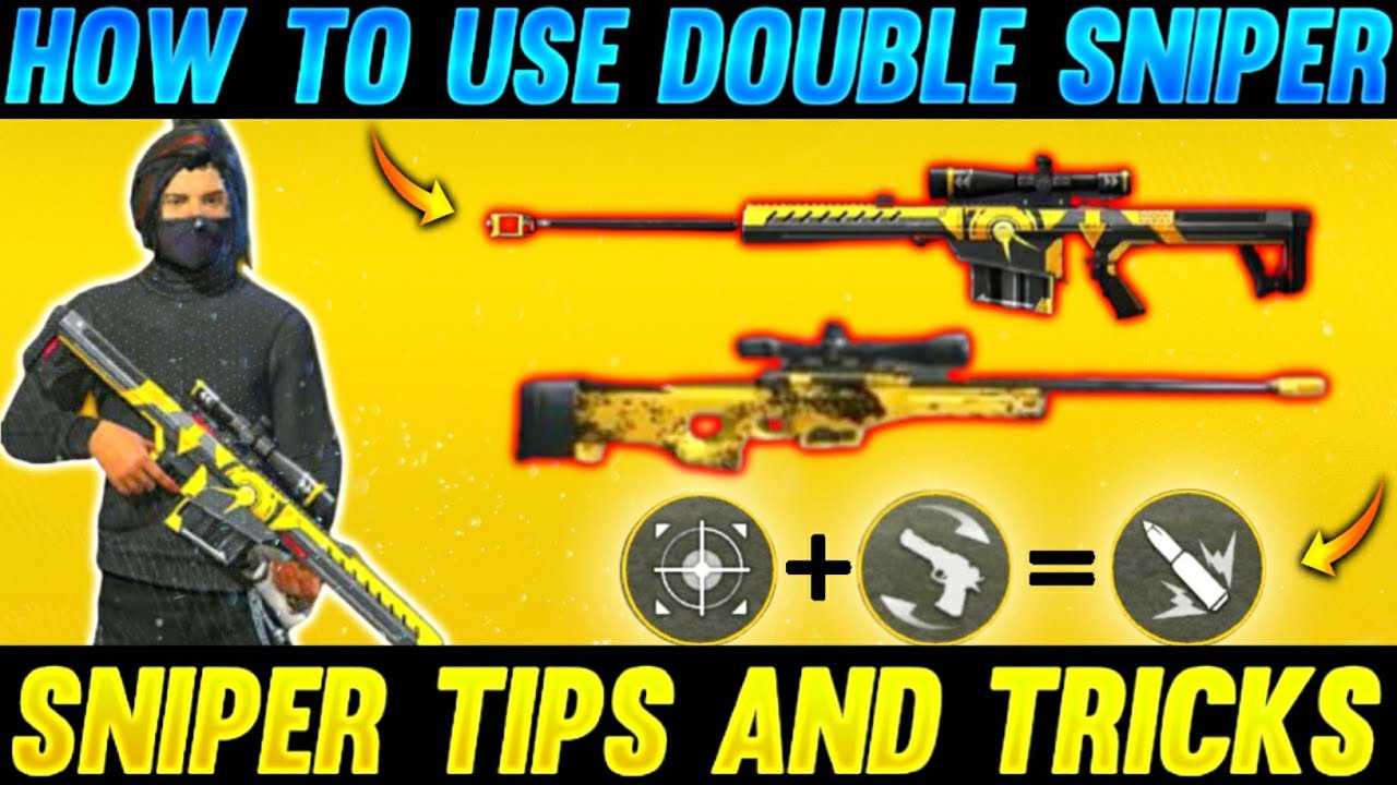 How to use sniper in free fire | double sniper trick | Ajjubhai | Appi ...