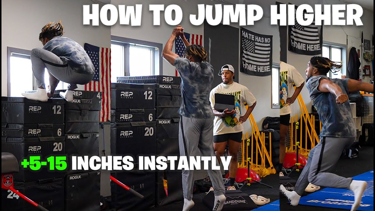 Max Approach Box Jumps to INCREASE VERTICAL FAST | Jalen Ramsey - YouTube