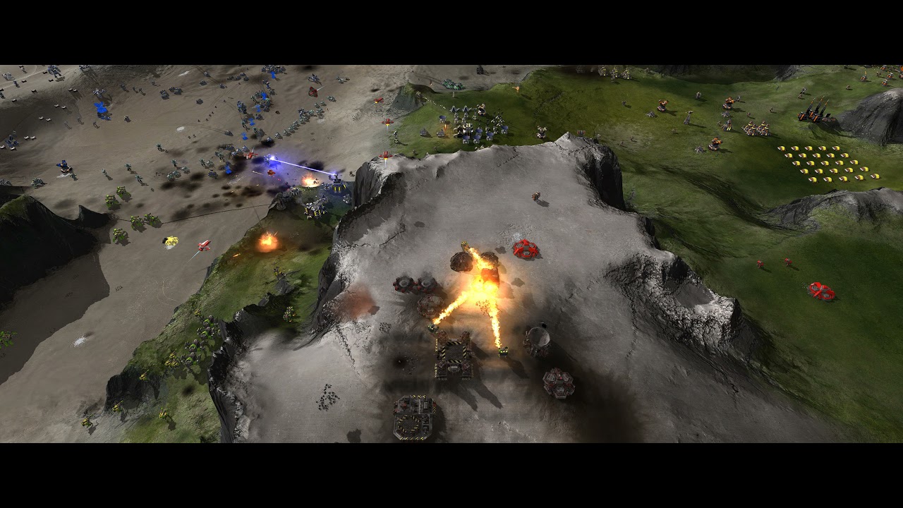 Beyond All Reason - New engine handling near 4k units - YouTube