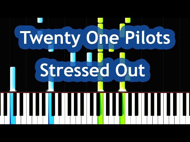 Piano Chords Stressed Out Twenty One Pilots Stressed Out | EASY