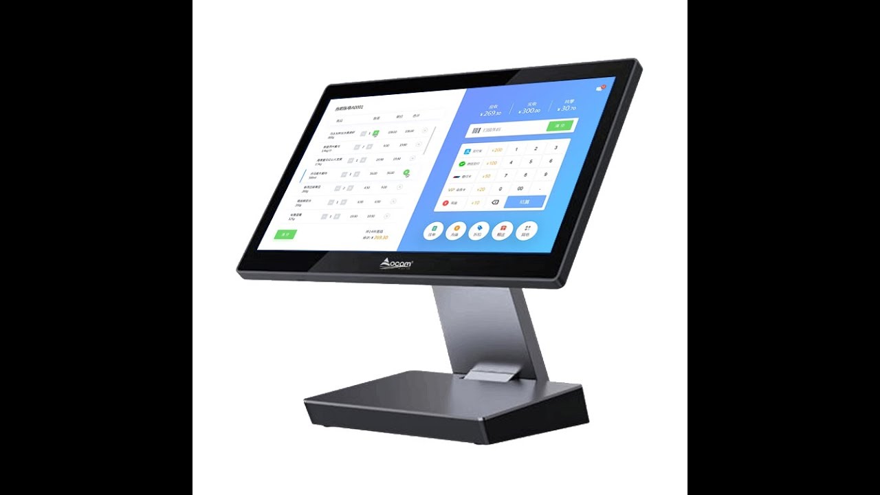 POS-1561:Sleek 15.6" Touch POS Terminal with An Ultra-thin Design - YouTube