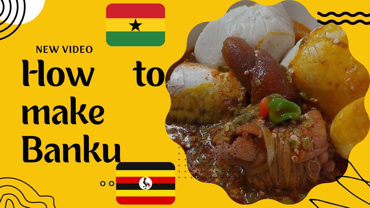 How to Make Banku || Ugandan Lady Tries Making Banku #trending #food - YouTube