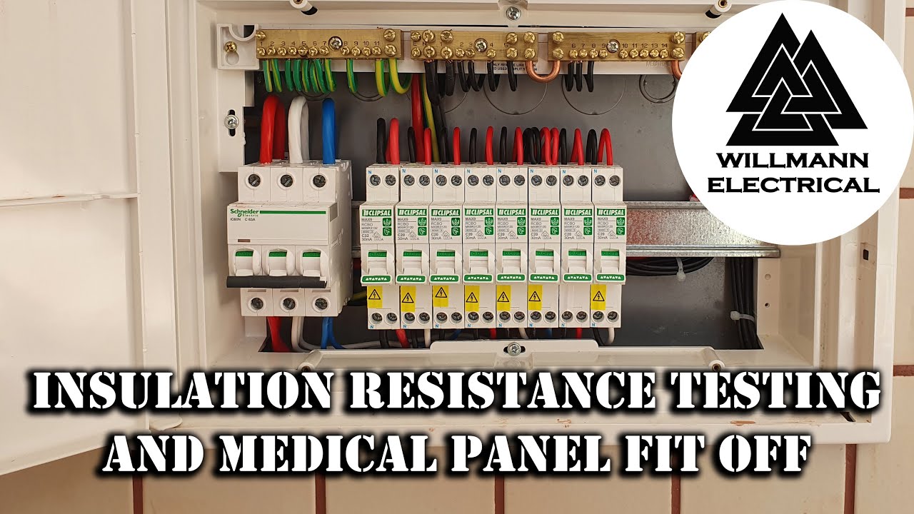 Sub Main Insulation Resistance Testing, MSB ATS Brief and Fitting Off ...