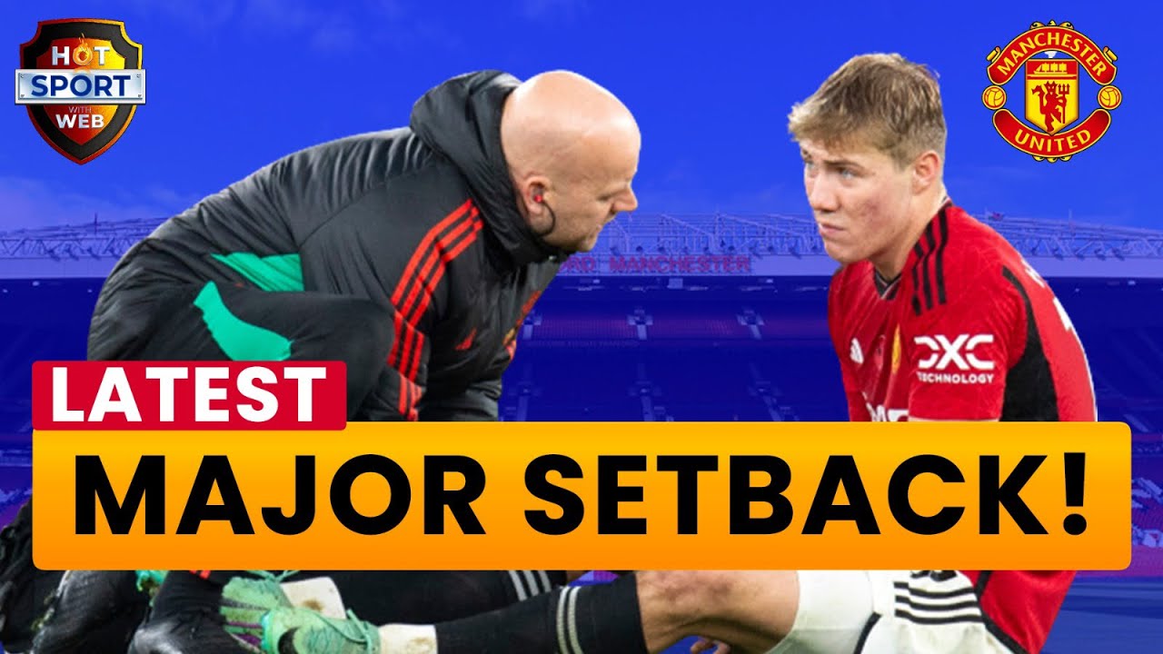 HOJLUND set back, INJURY UPDATE | Man UTD News - YouTube
