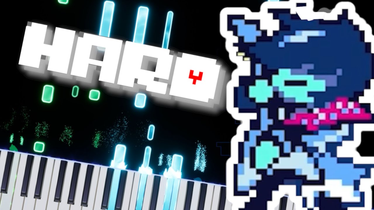ROCK VIDEO (Raise Up Your Bat) - Deltarune Chapter 3 | Piano Tutorial ...
