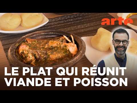 Côte d'Ivoire: le placali sauce gombo | Voyage en cuisine | ARTE Évasion