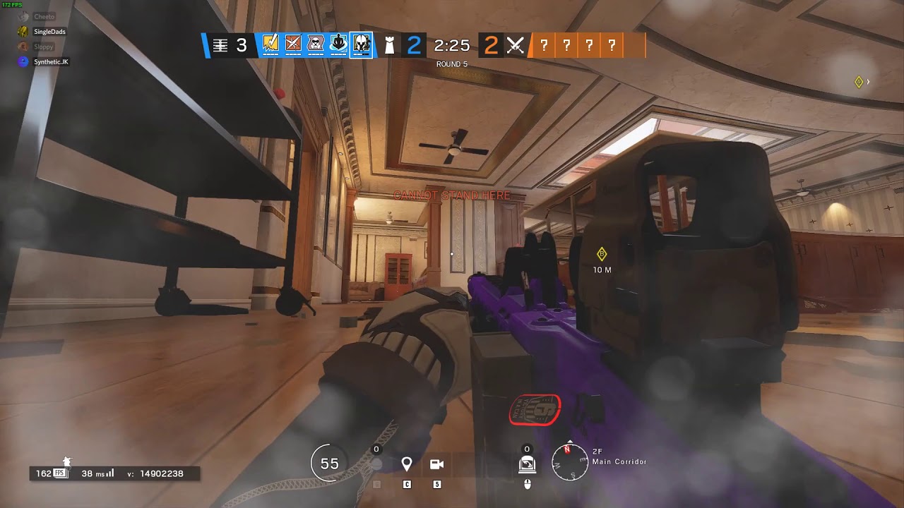 R6 falling into the floor - YouTube