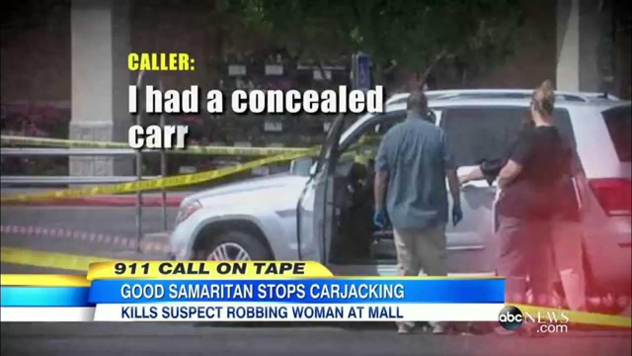Carjacking Suspect Shot by Good Samaritan - YouTube