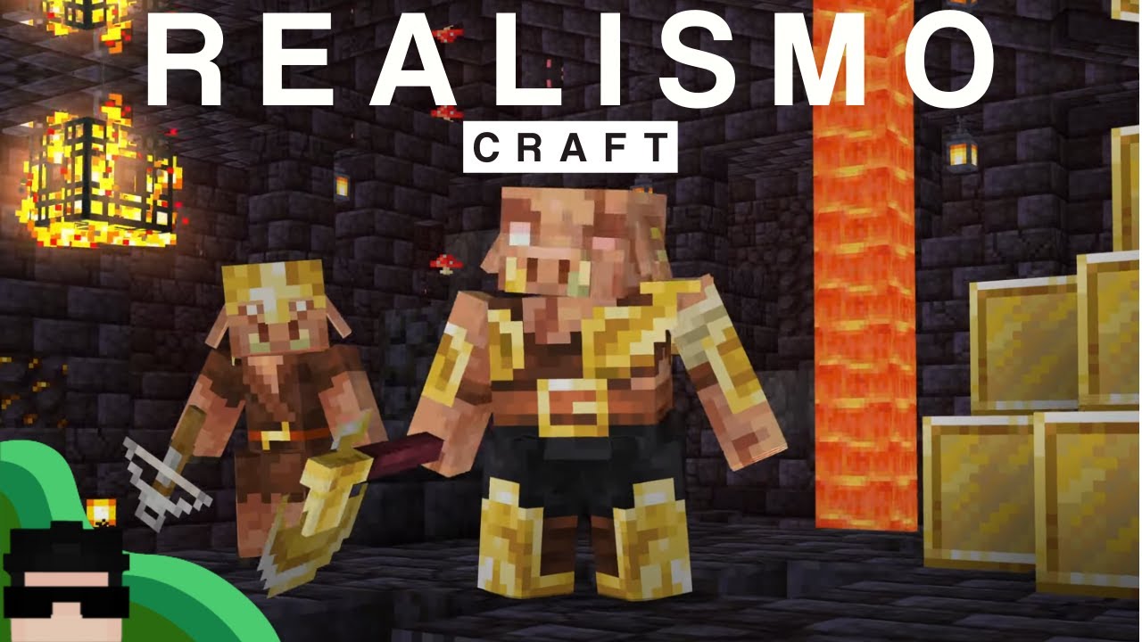 RealismCraft - El Nether MAS REALISTA de Minecraft Bedrock - YouTube