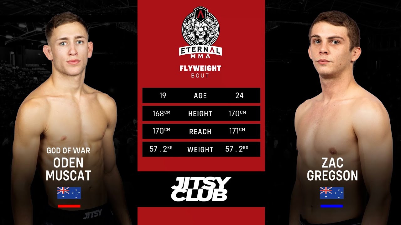 Eternal MMA 75 - Oden Muscat VS Zac Gregson - MMA Fight Video - YouTube