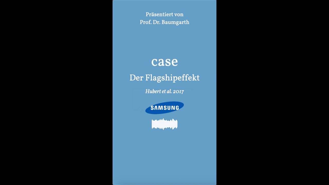 Der Flagship-Effekt - YouTube
