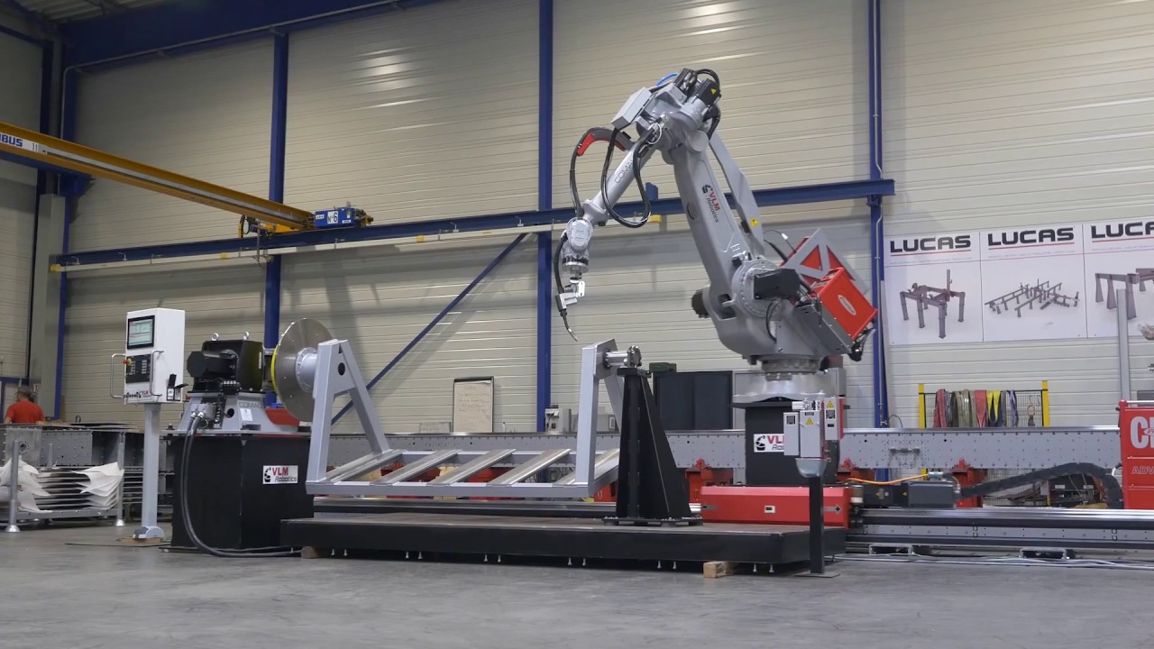 NJ220 + axe Lucas pour impression métalique 3D / LUCAS ROBOTIC SYSTEM ...