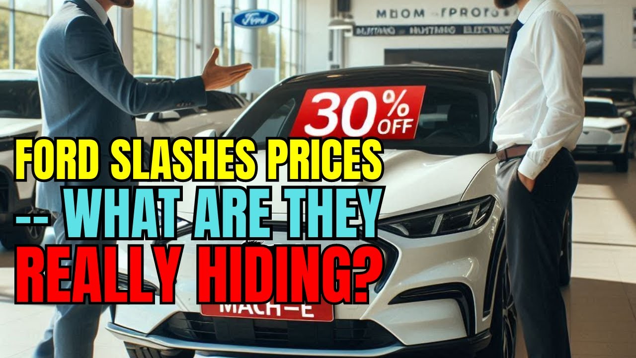 You Won't Believe Ford's Shocking Electric Vehicle Price Slash - YouTube
